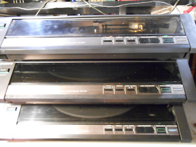 Sony Linear Tracking PS-FL7 II Front Loading StereoTurntable System ...