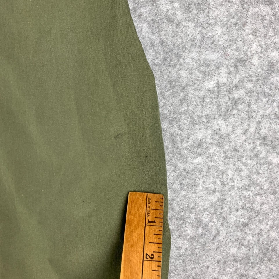 Vintage Military Jacket Mens 44L Green Windbreaker Saco USMC Scovill ...