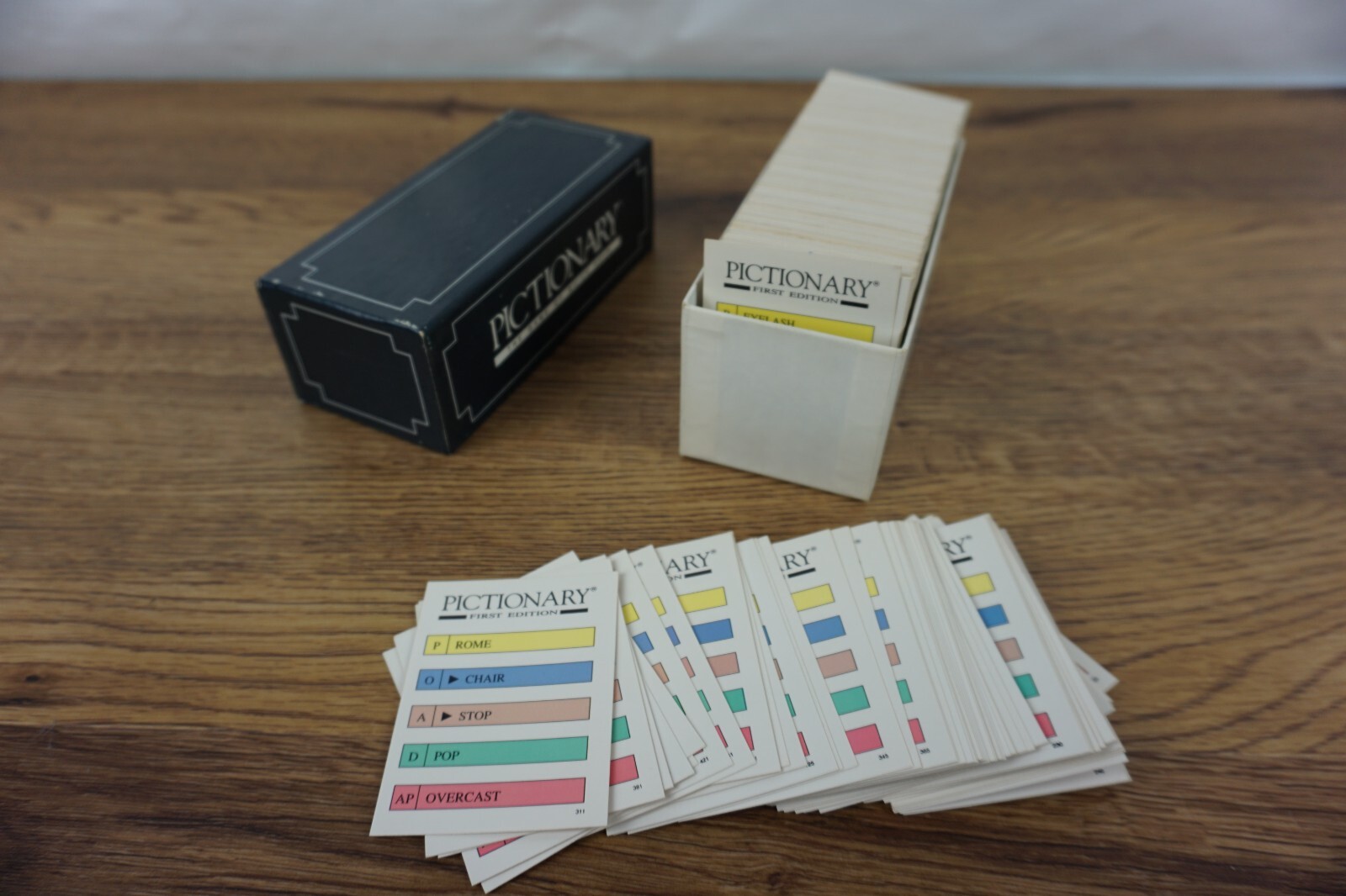 Pictionary First Edition 1985 Card Set ONLY - Vintage - Complete Set | eBay