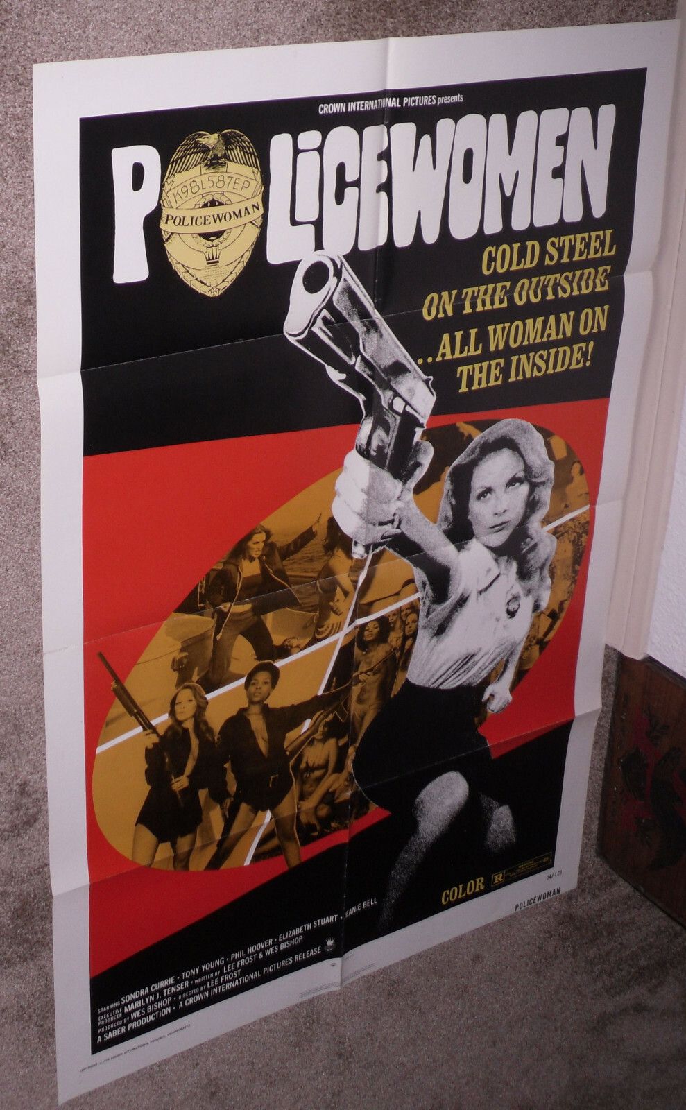 POLICEWOMEN original 1974 27x41 one sheet movie poster SONDRA CURRIE | eBay