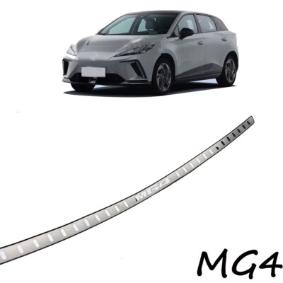 For MG MG4 Accessories Car Door Sill Plate Cover Rear Bumper Protector ...