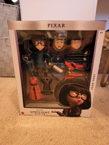 Mattel Pixar Spotlight Series Edna Mode Action Figure 2022 SDCC Exc IN ...