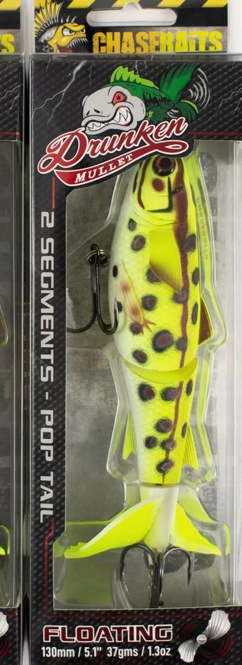 Chasebaits Drunken Mullet 130 5.1" 1.3oz FROG NEW | eBay