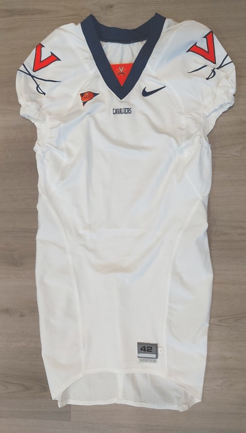 NWT Authentic Virginia UVA Cavaliers Cavs Football Jersey Nike Size 42 ...