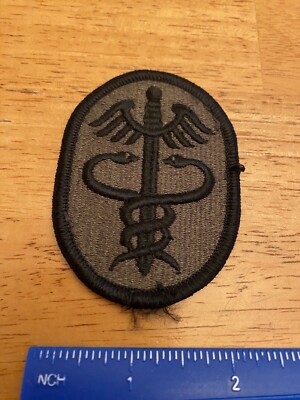 US Army Medical Command MEDCOM Patch Subdued INV5295 | eBay