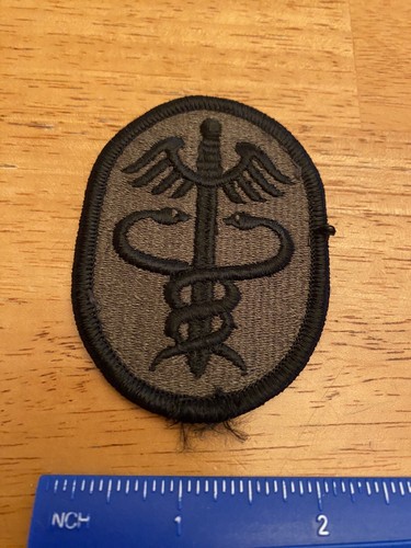 US Army Medical Command MEDCOM Patch Subdued INV5295 | eBay