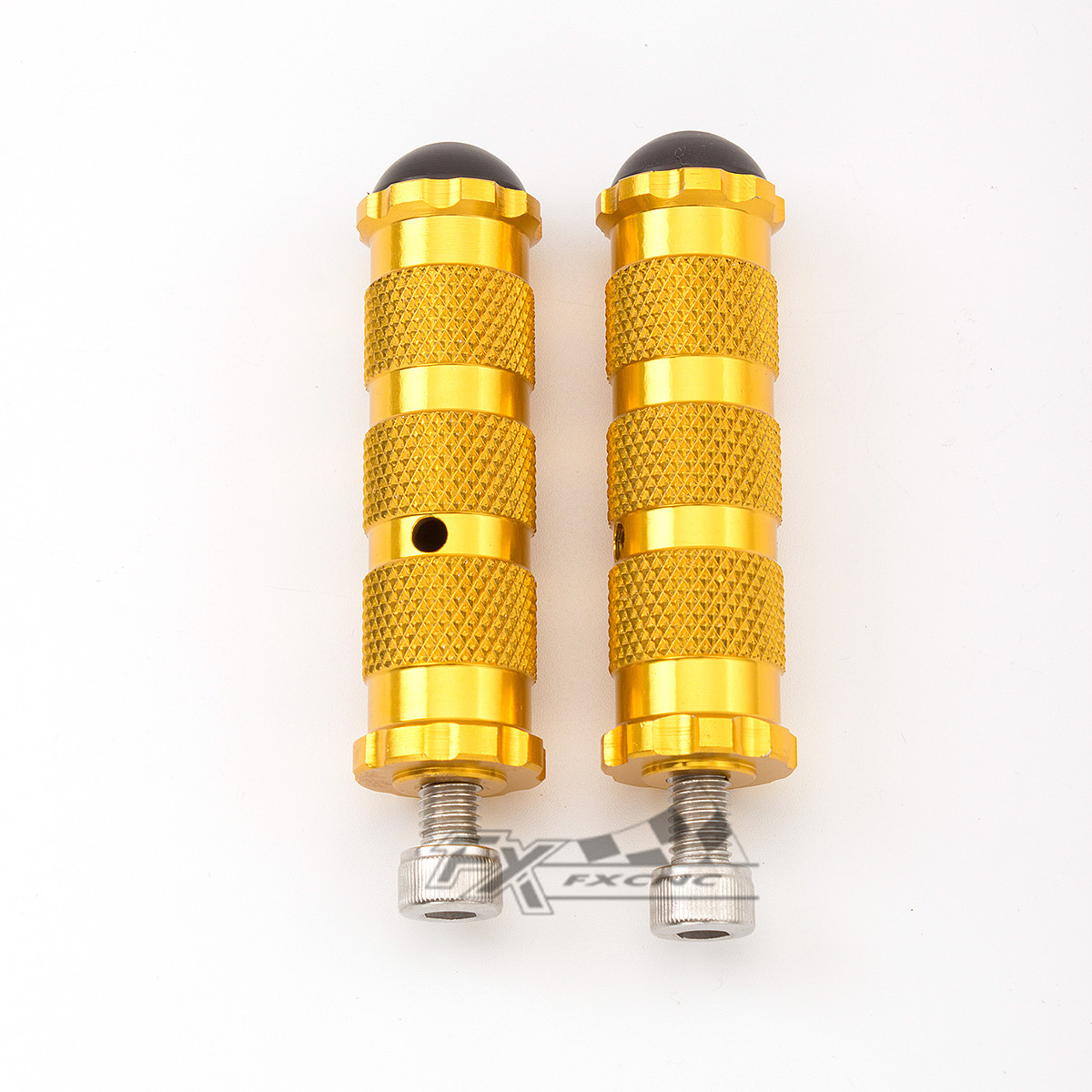 CNC Universal Motorcycle Footpegs Rider Foot Rest Pegs Set Rearset ...