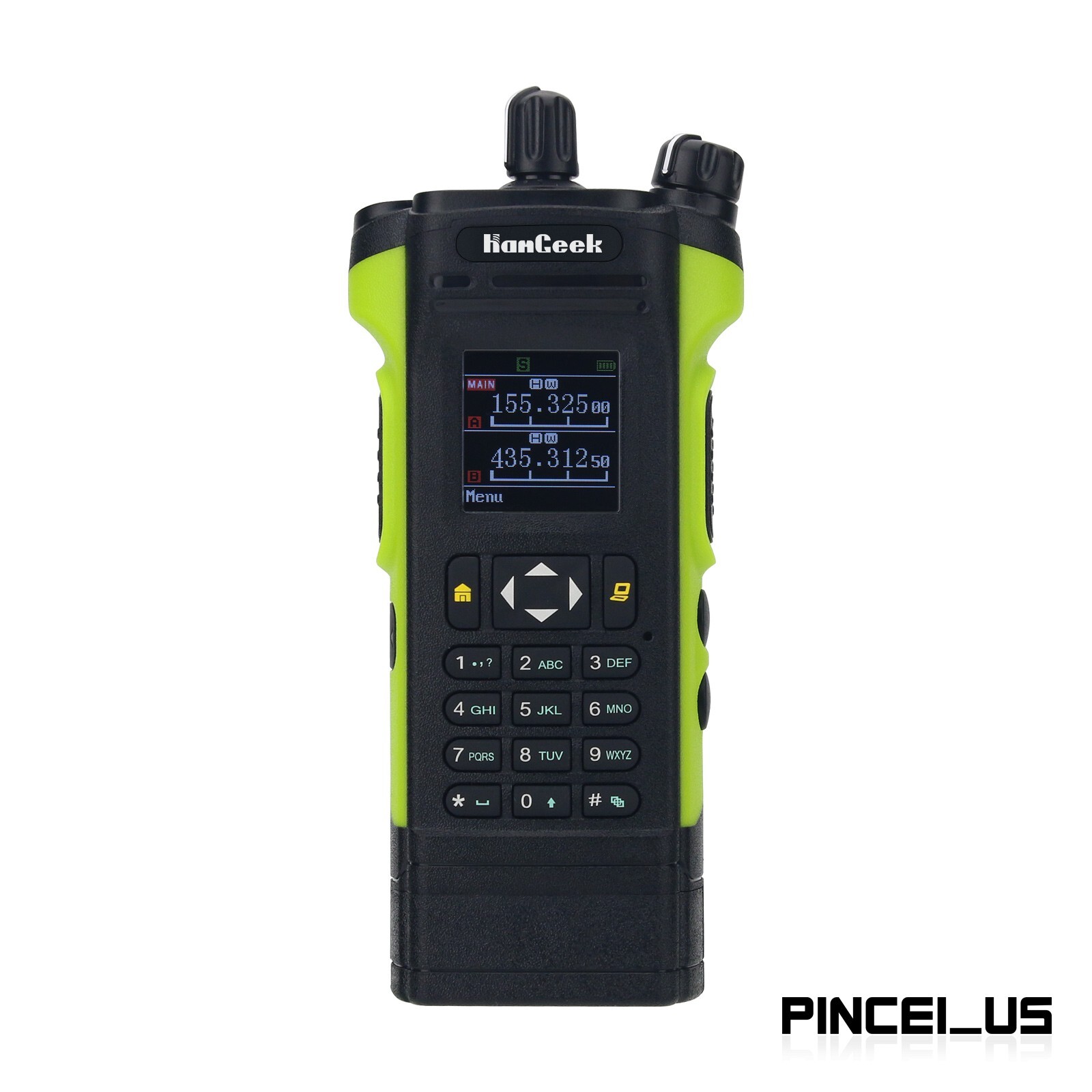 HAMGEEK APX-8000 12W Dual Band Radio VHF UHF Handheld Transceiver Dual ...