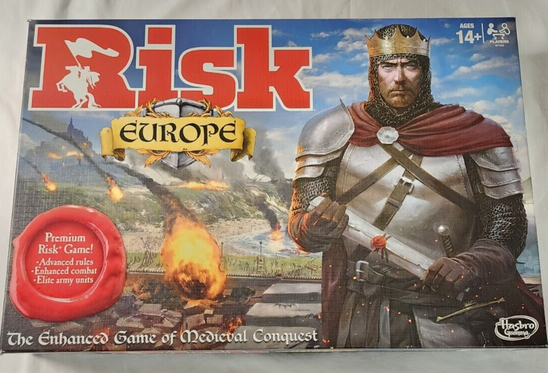 Risk Europe Board Game Hasbro 2015 for sale online | eBay