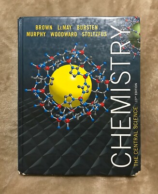 Chemistry: The Central Science 13th Ed. by H. Eugene H. LeMay, Patrick ...