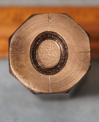 Antique NYC WELFARE HONOR RELIEF FUND Ring Top STEEL STAMPING DIE ...