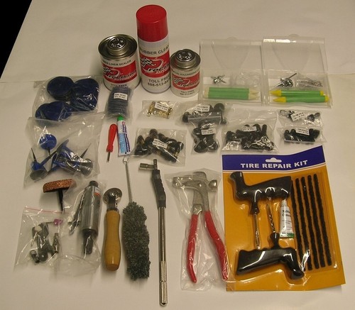 Tire Changer Machine Starter Kit Shop Supplies Mechanic Tire Repair Patches