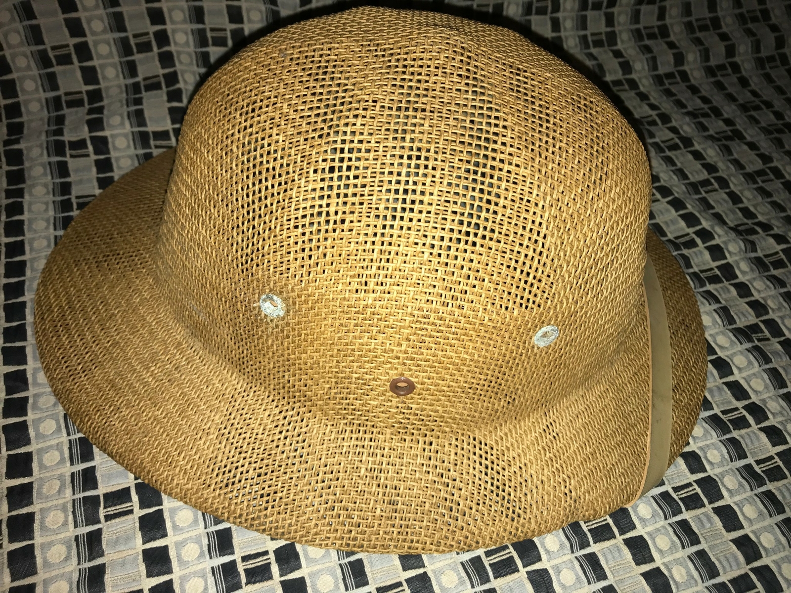 VTG MENS PUERTO FINO MESH SAFARI EXPLORER PITH HELMET SUN ADJUSTABLE ...