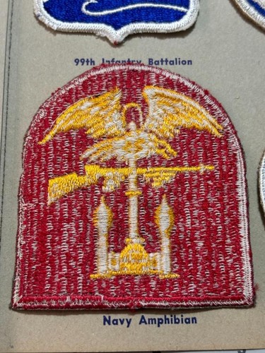 G W Larence Collection US Navy Amphibious Landing Forces Patch Inv 4-11 | eBay