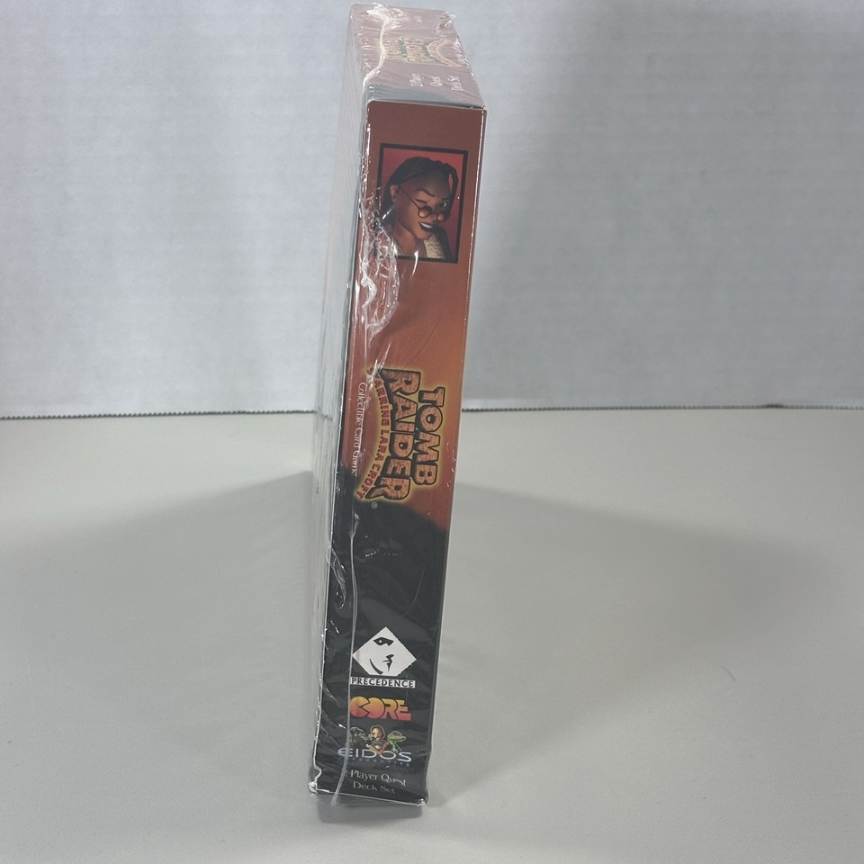 TOMB RAIDER COLLECTIBLE CARD GAME Starring Lara Croft - Factory Sealed ...