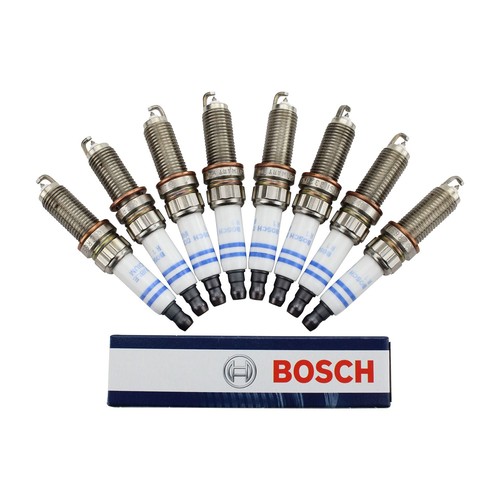 For Mercedes C216 W212 V212 S212 C207 A207 Set of 8 Spark Plugs BOSCH ...