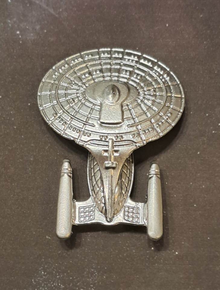 Star Trek USS Enterprise Space Ship Silver .925 EP With Stand ...