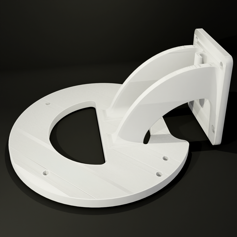 Unifi Ubiquiti Horizontal Wall Mount for UAP-AC-PRO, HD, SHD & U6_Pro ...