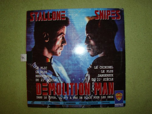 LASERDISC - LASER DISC - LASER DISQUE - LD - FILM - DEMOLITION MAN ...