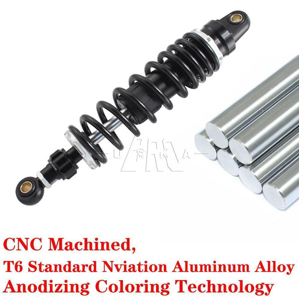 1 Pair Black 330mm 13" Motorcycle Rear Air Shocks Absorbers Suspension ...