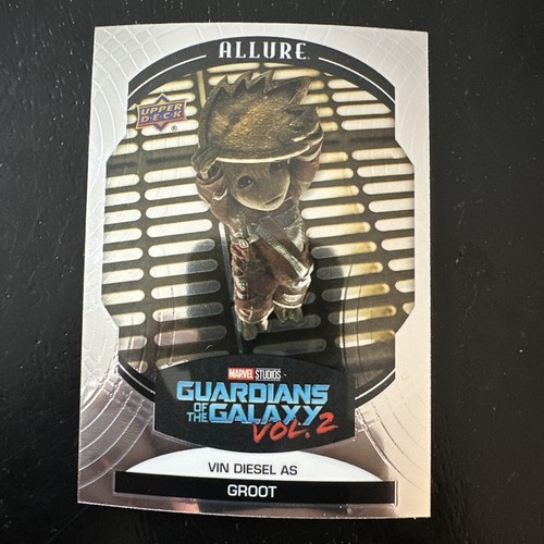 2022 Upper Deck Marvel Allure #57 Vin Diesel GROOT Guardians Vol. 2 ...