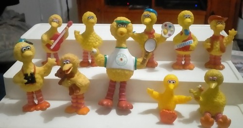 Vintage Sesame Street Big Bird figures | eBay Australia