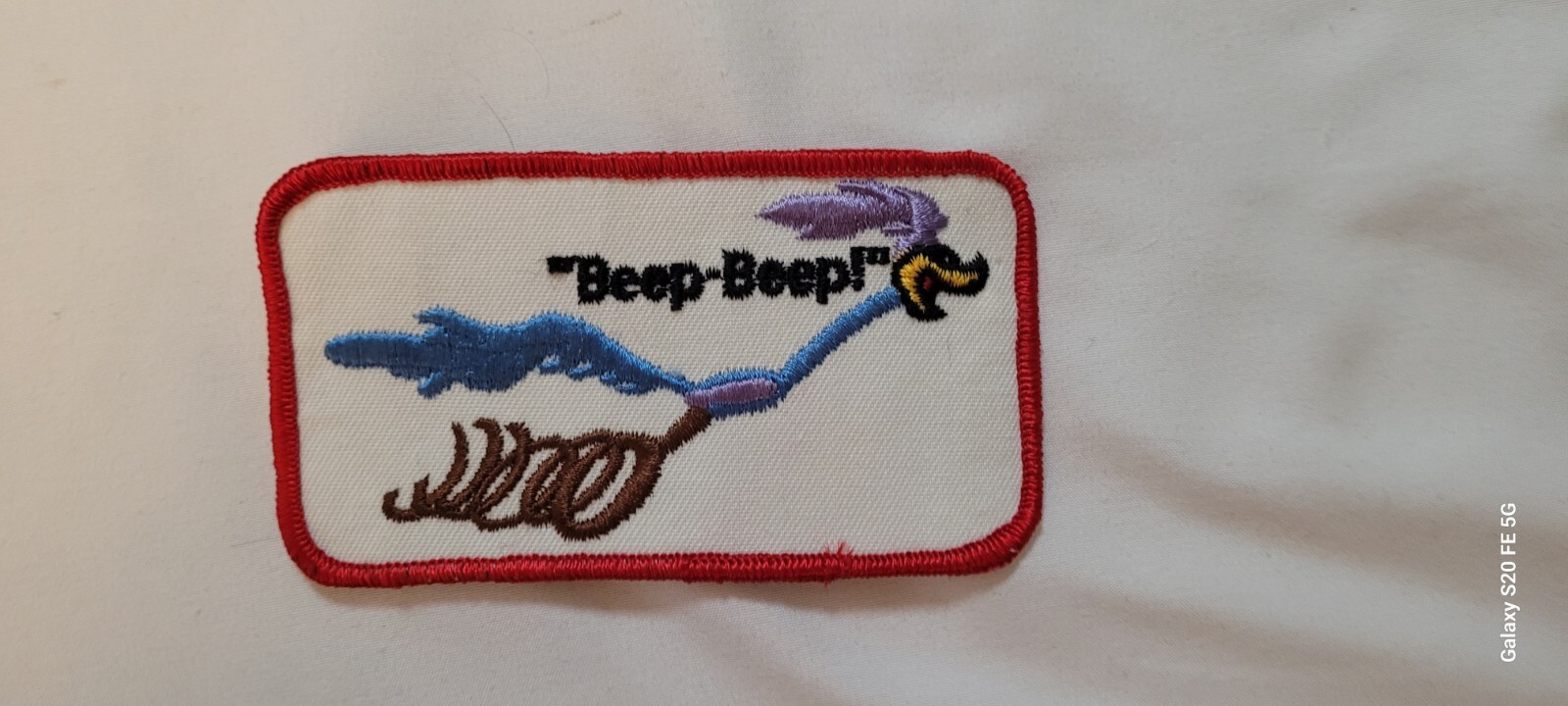 LATE 60S EARLY 70S ROAD RUNNER PATCH VINTAGE BOUGHT AT ESTATE SALE OF ...