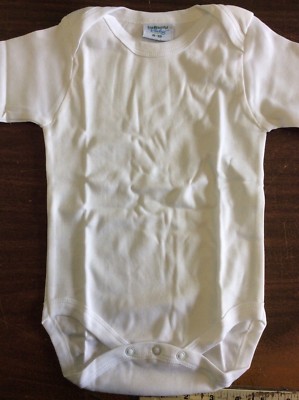 SEW BEAUTIFUL BABY ENVELOPE NECK ROMPER #PW-ENVL512 WHITE- 6-12 MONTHS ...