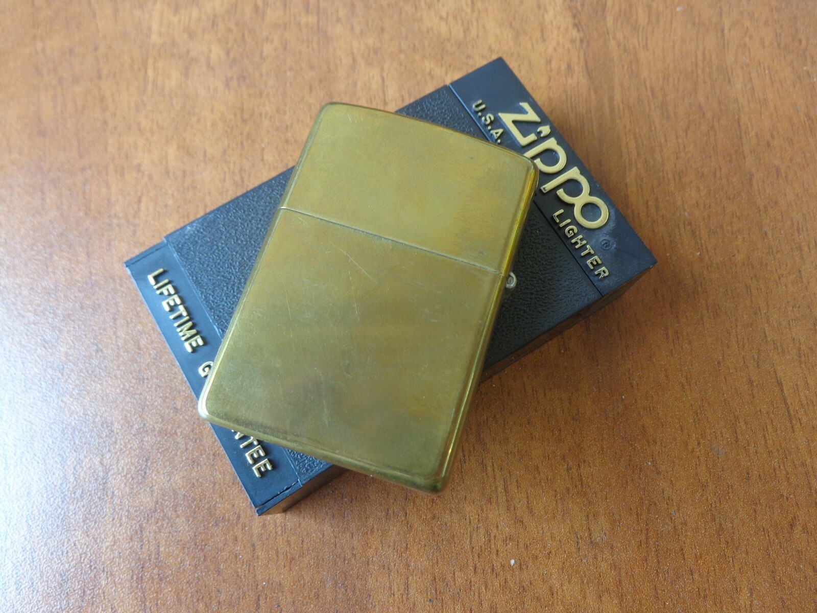 VTG VERY RARE 1994 BRASS ZIPPO LIGHTER INDIANAPOLIS 500 MOTOR SPEEDWAY ...