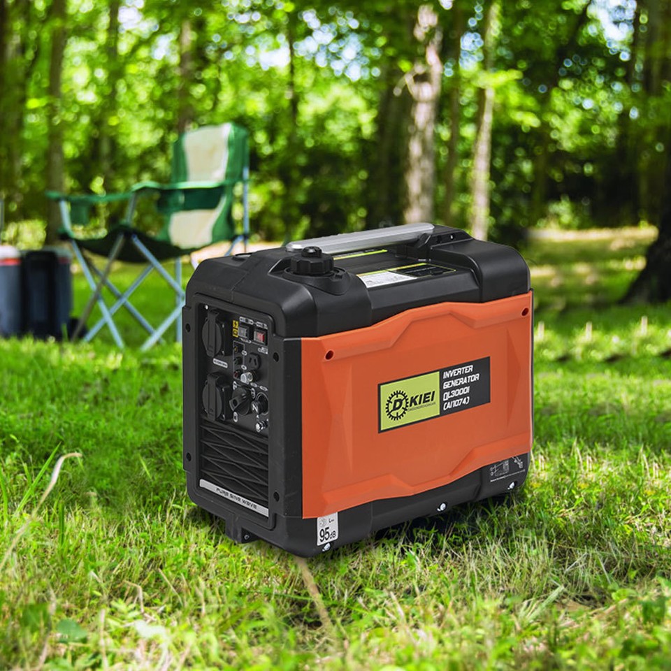 Inverter Generator Petrol Quiet Portable 4 Stroke Outdoor Camping Power ...