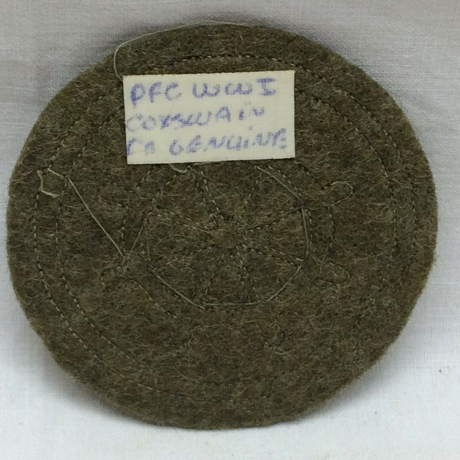 Military Patch Badge PFC Coxswain Coastal Artillery Corps Army Felt ...