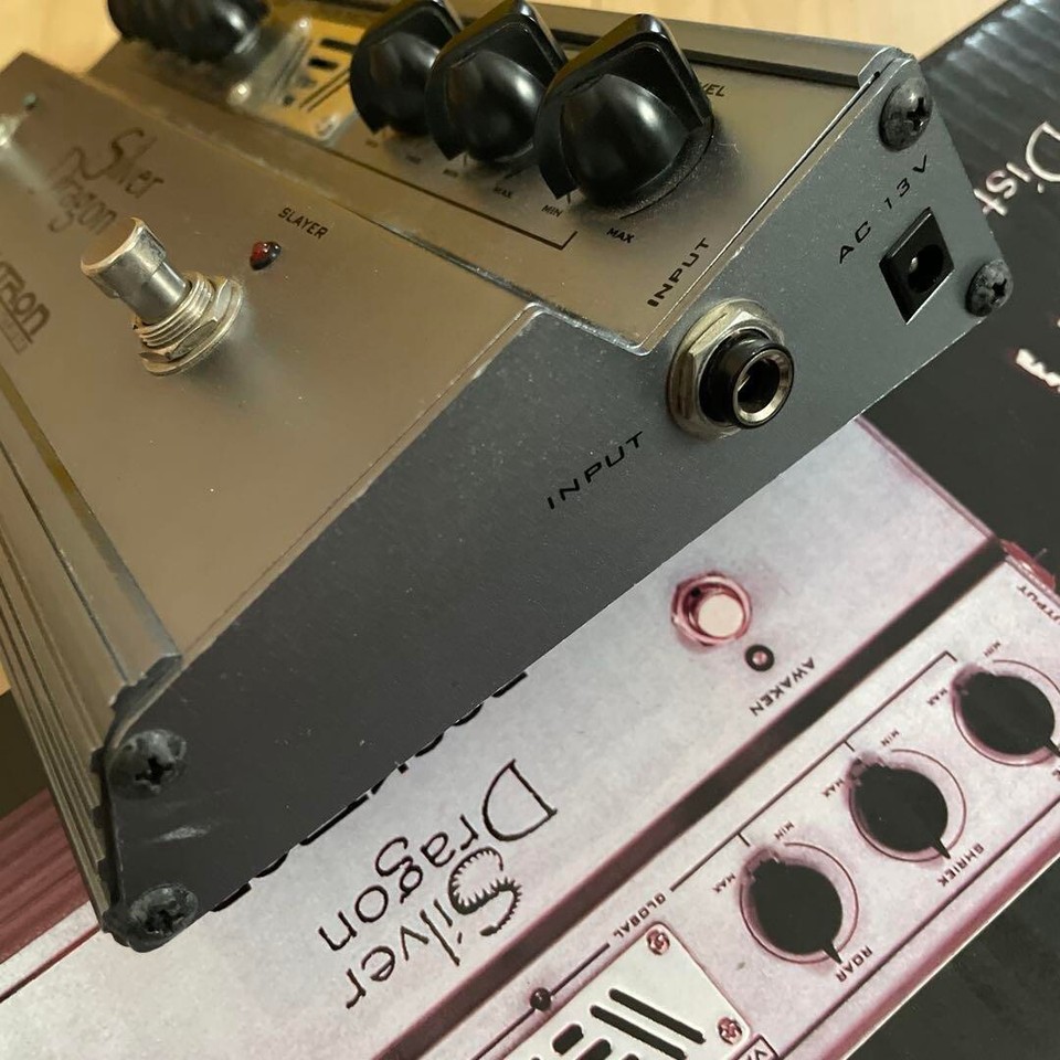 Rocktron Silver Dragon Tube Multi-Distortion Guitar Effects Pedal w ...