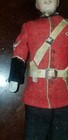 ANTIQUE GERMAN BISQUE SOLDIER DOLLHOUSE male DOLL 7 1/2" W/ PEWTER ...