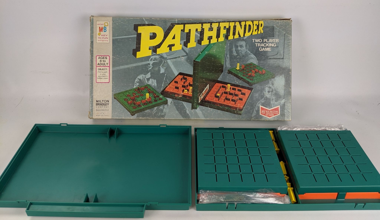 Vintage 1977 PATHFINDER Tracking Board Game, Milton Bradley, Fun Family ...