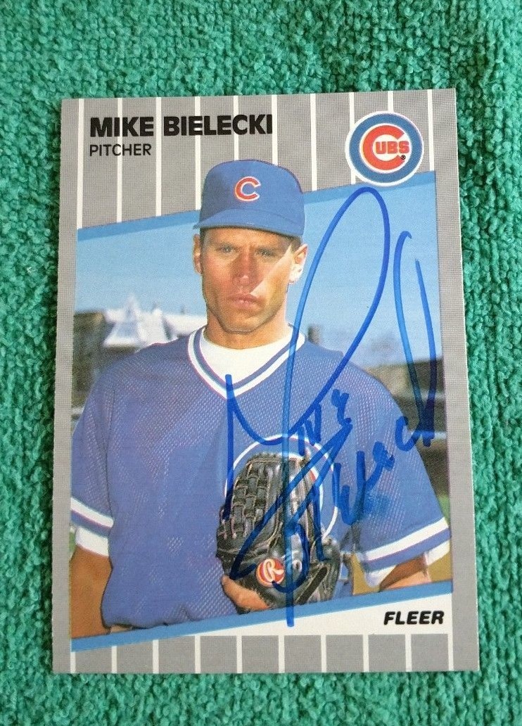 MIKE BIELECKI autographed baseball card | eBay