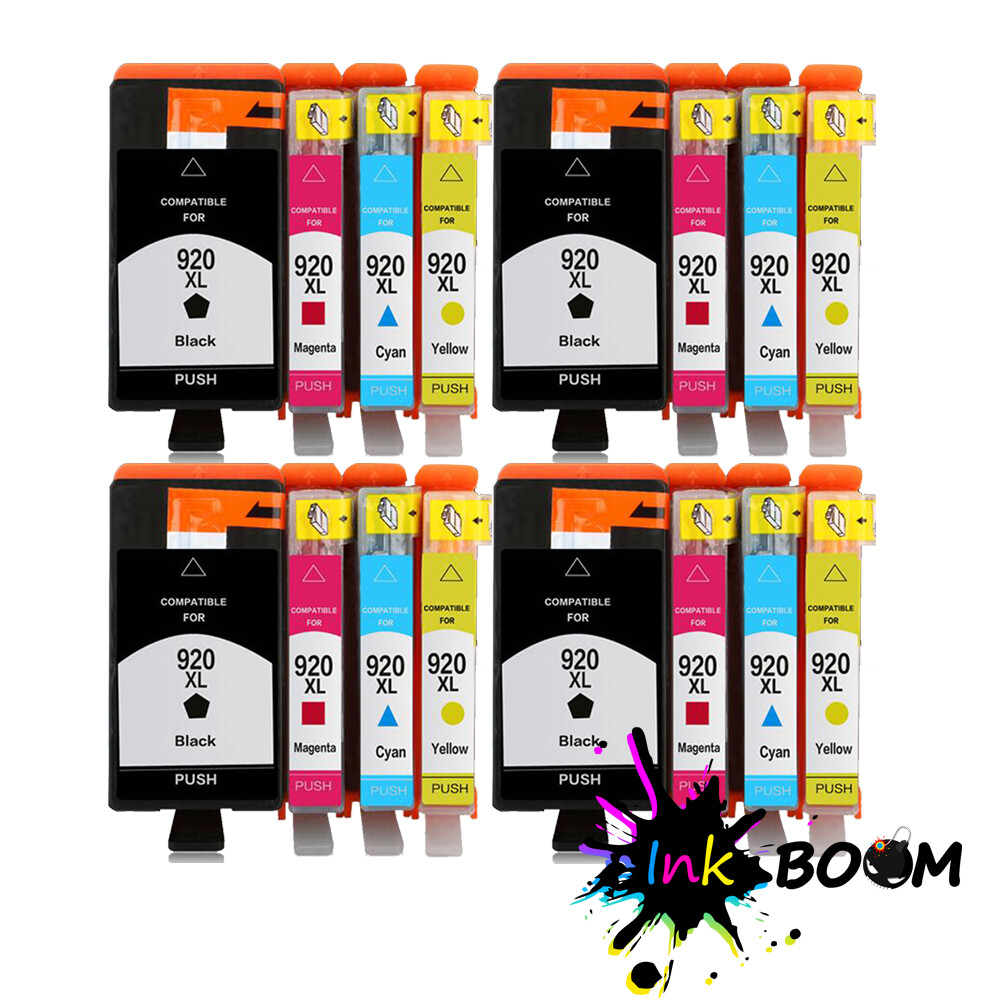 16 Ink Cartridge replace for HP 920XL Officejet 7000A 6500A E709a E710a ...