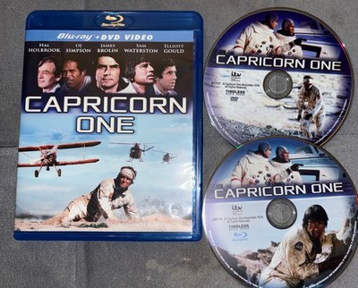 Capricorn One (Blu-ray & DVD 1978) James Brolin/Elliott Gould *LIKE NEW ...
