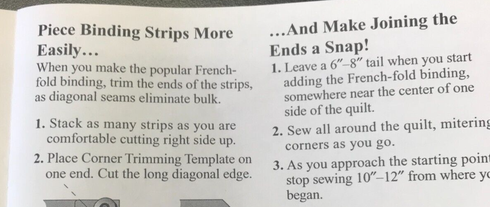 MARTI MICHELL - PERFECT PATCHWORK #8073 CORNER ACRYLIC TRIMMER ...