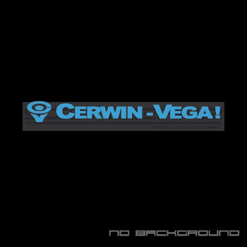 Cerwin Vega Audio Decals Stickers Car Audio car window stickers script ...