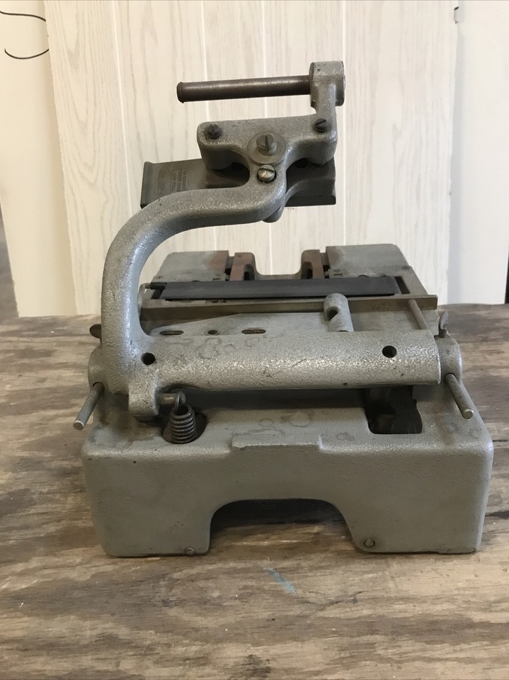 Vintage Addressograph Class 100 Embossing Machine | eBay