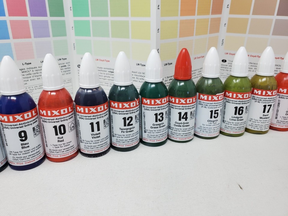 Mixol: A Multipurpose Tinted Base & Universal Colorant | eBay