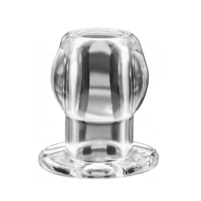 PF Tunnel Hollow Anal butt plug - Clear - X-Large Size Sex Toy | eBay