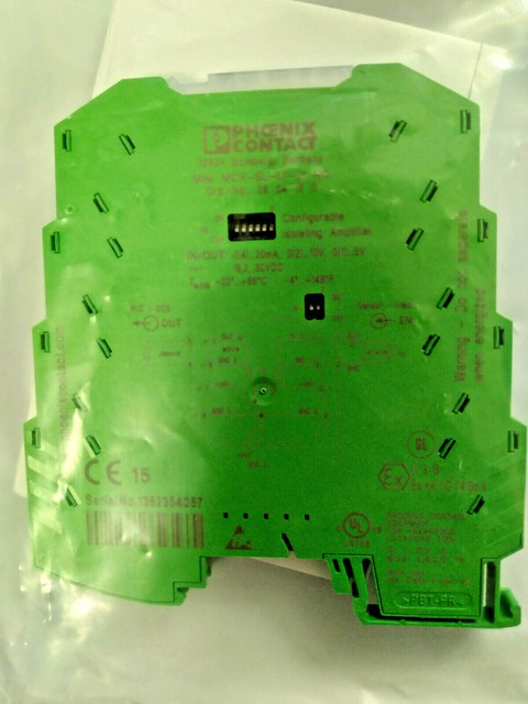 Phoenix Contact Mini Mcr-sl-ui-ui-nc 2864150 Signal Conditioner for ...