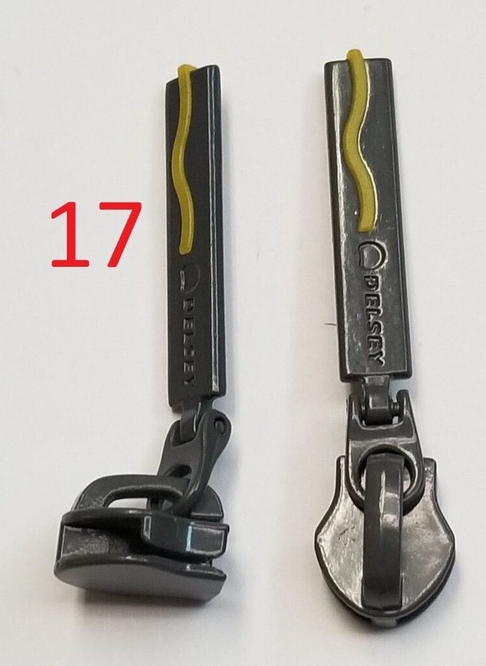 Delsey Luggage Replacement Zipper Slides Pull Tab Parts Repair | eBay