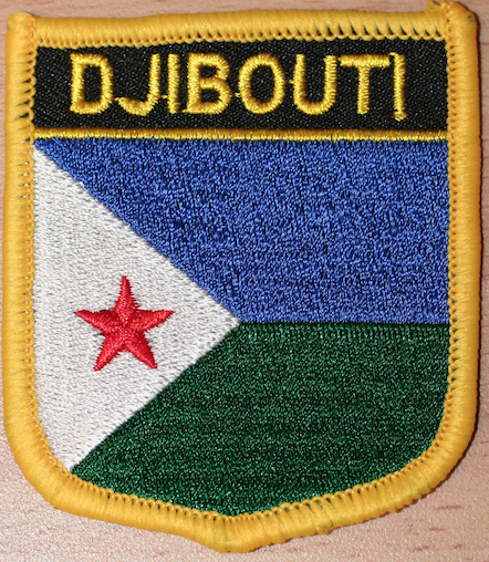 DJIBOUTI Shield Country Flag Embroidered PATCH Badge P1 | eBay UK