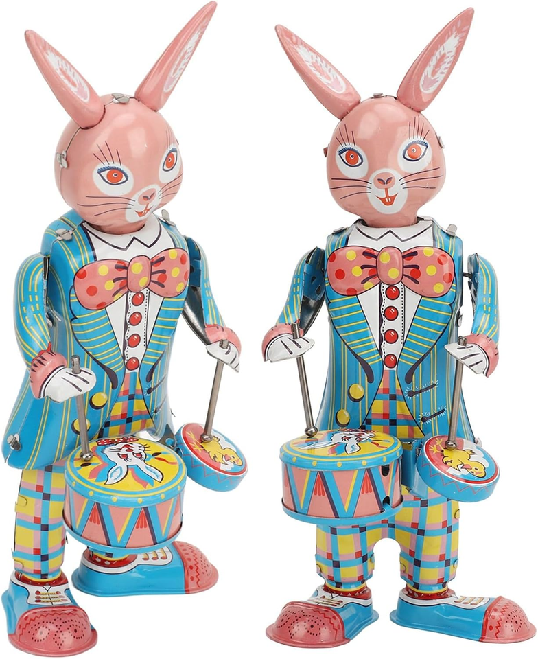 Retro Rabbit Clockwork Toys, Rabbit Wind up Toys Simple Fine ...