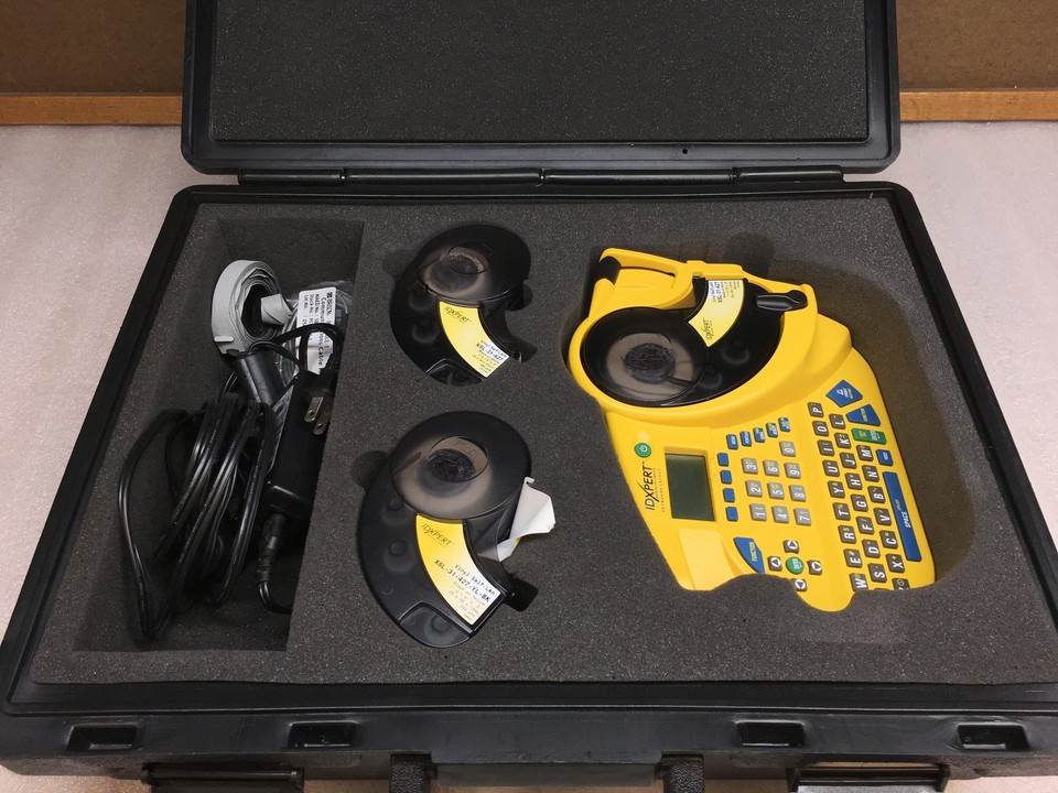 Brady Corporation IDXpert Handheld Label Maker Keyboard Layout w ...