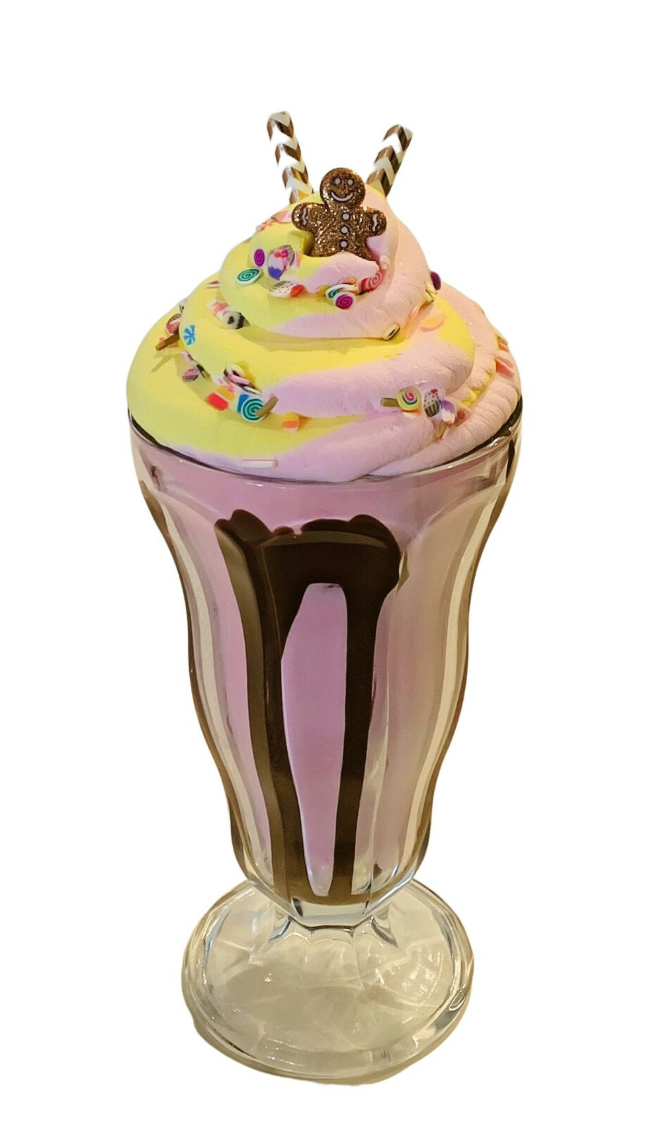 DEZICAKES Fake Milkshake Artificial Food Candy Land Fake Milkshake | eBay