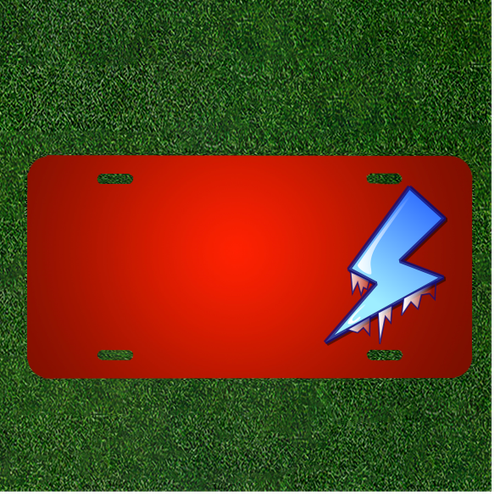 Custom Personalized License Plate With Add Names To Bolt Ice Frozen ...