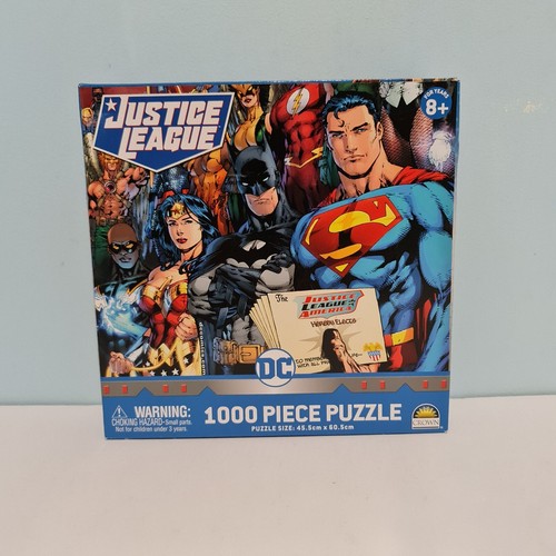 Justice League Jigsaw Puzzle DC 1000 piece Jigsaw Size 45.5cm x 60.5cm ...